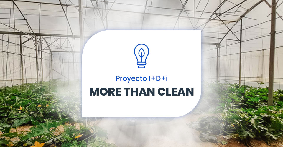 MORE THAN CLEAN. Technology to reduce phytopathologies | Novagric